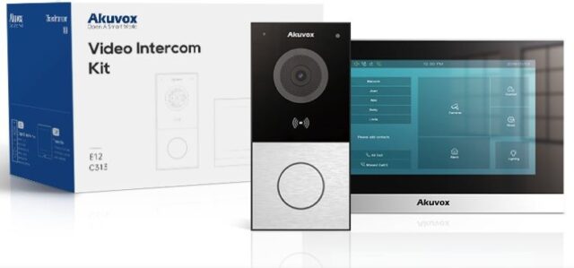 Akuvox E12W and C313W Kit – Tecsmarts