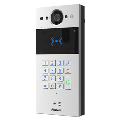 AV-R20K-2 Akuvox SIP 2Wire IP65 P button Intercom KP+RFID – Tecsmarts