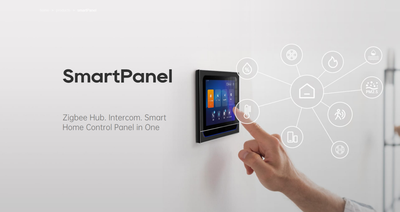 AV-X933H Akuvox Smart Panel with Zigbee 3.0 – Tecsmarts