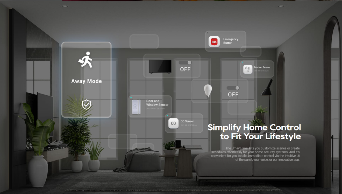 AV-X933H Akuvox Smart Panel with Zigbee 3.0 – Tecsmarts