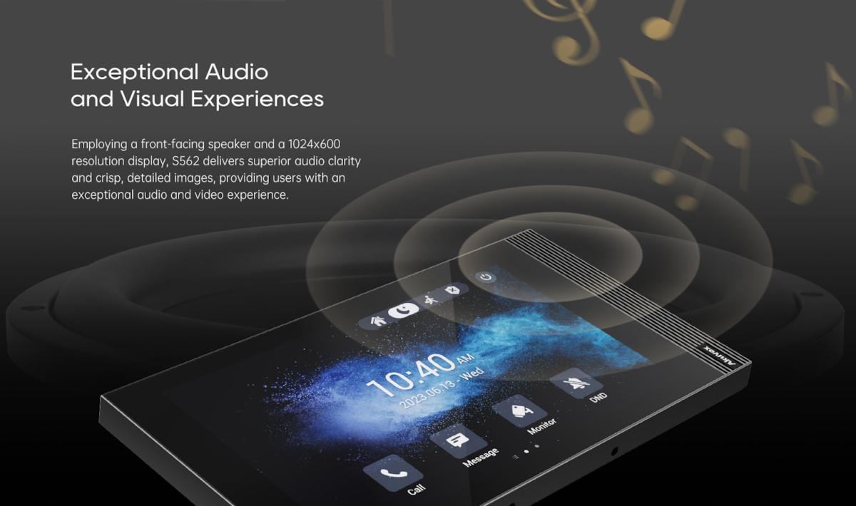 AV-S562W Akuvox 7 inch Luxury Linux Indoor monitor w WiFi – Tecsmarts