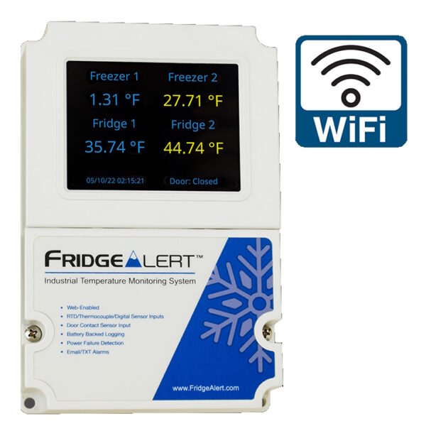 FridgeAlert – Temperature Monitoring with Built in LCD Display – Tecsmarts