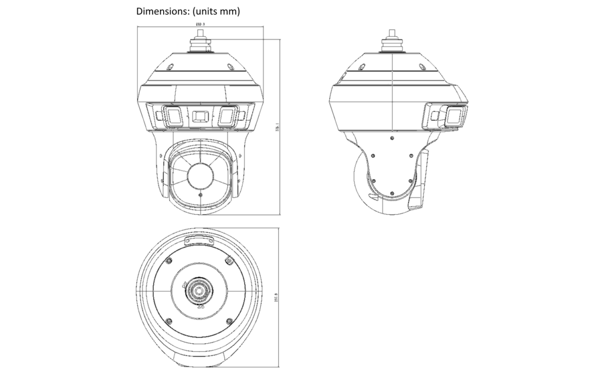 TC-H366V 6MP 25X Panoramic AEW PTZ Camera – Tecsmarts