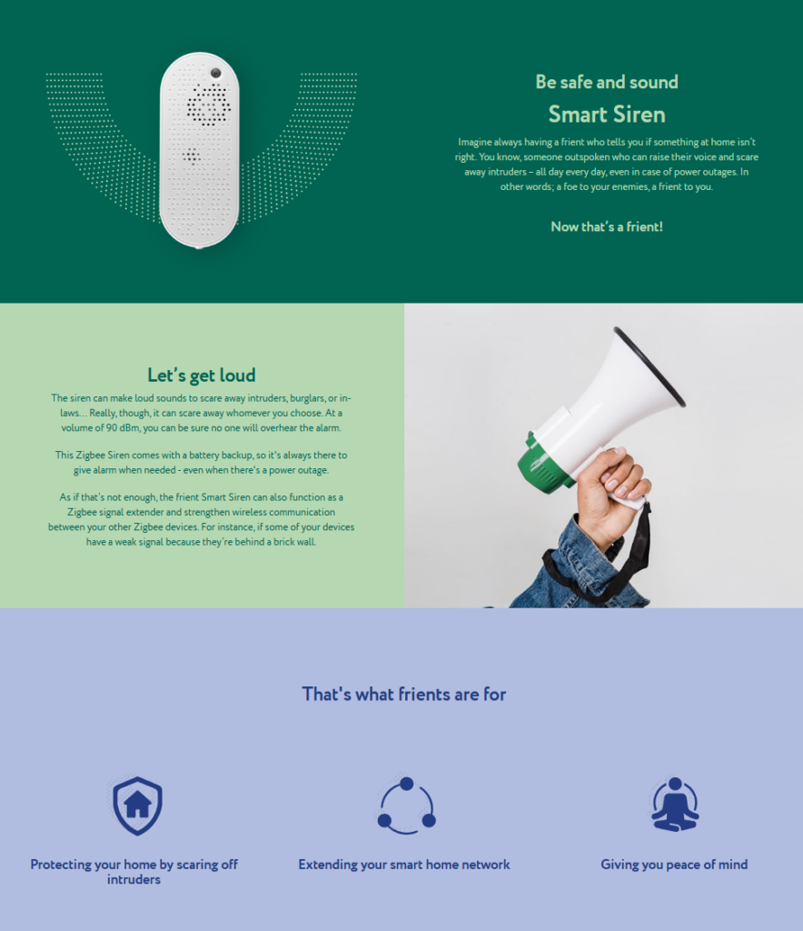 Frient Smart Siren – Tecsmarts